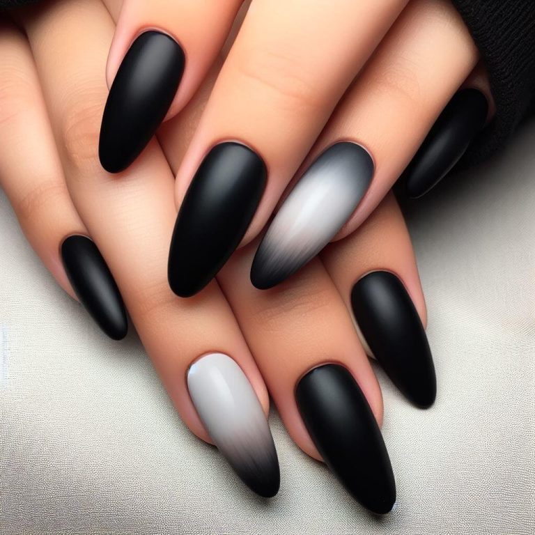 40 Impresionantes Diseños De Uñas Negras Para Este 2024 Que Elevaran Tu ...