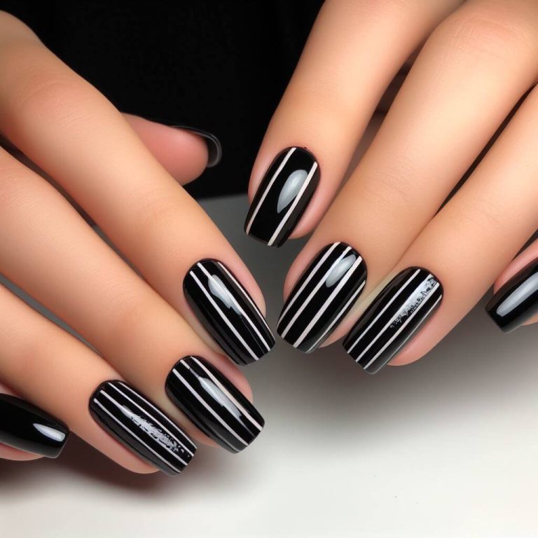 40 Black Nail Design Ideas: A Deep Dive into Trendy Nail Art | The Lady ...